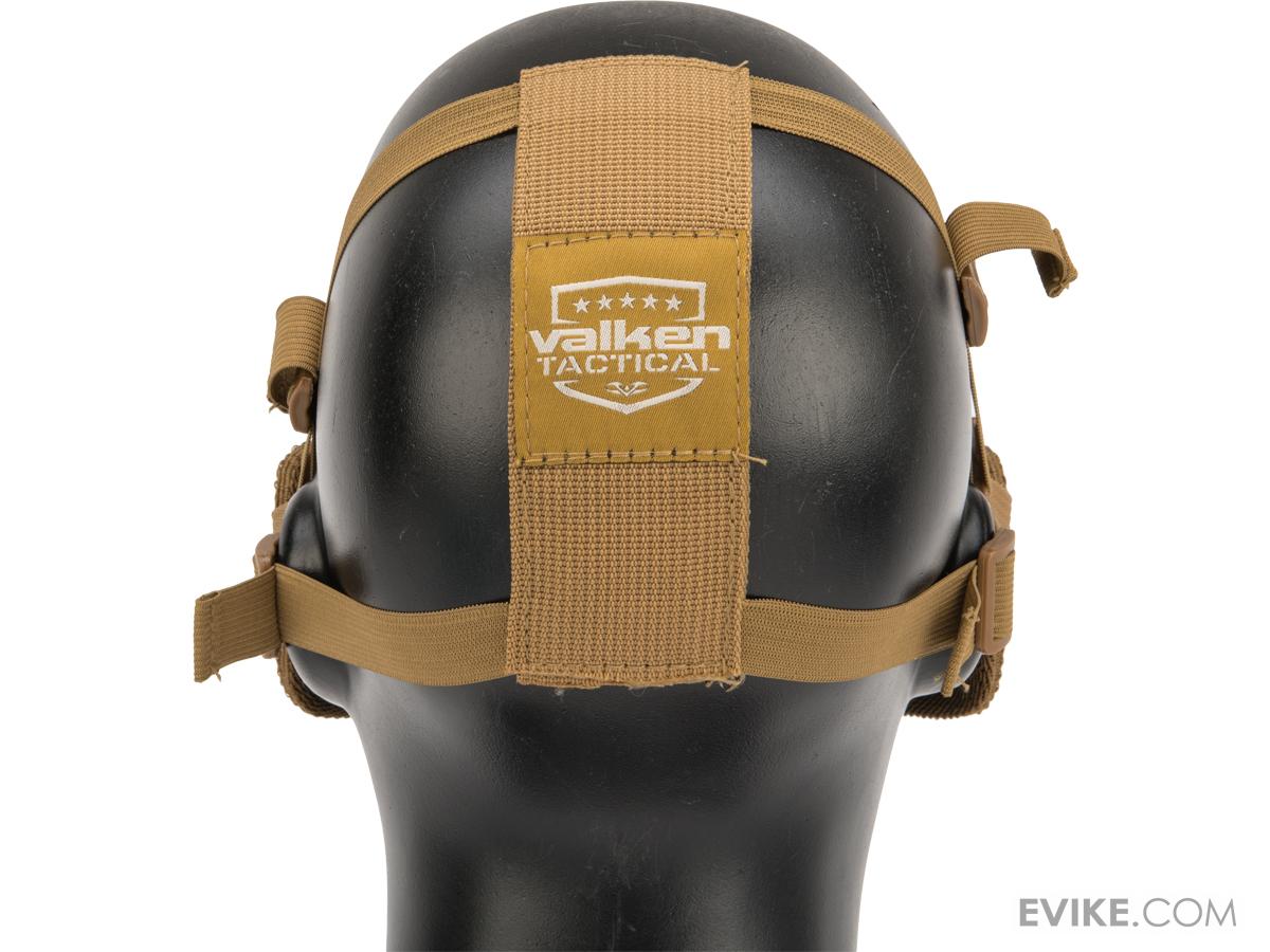 Valken Kilo 2G Mesh Half Face Mask (Color: Tan), Tactical Gear/Apparel ...