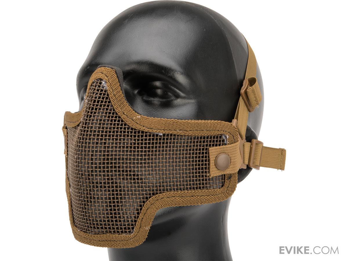 Valken Kilo 2G Mesh Half Face Mask (Color: Tan), Tactical Gear/Apparel ...