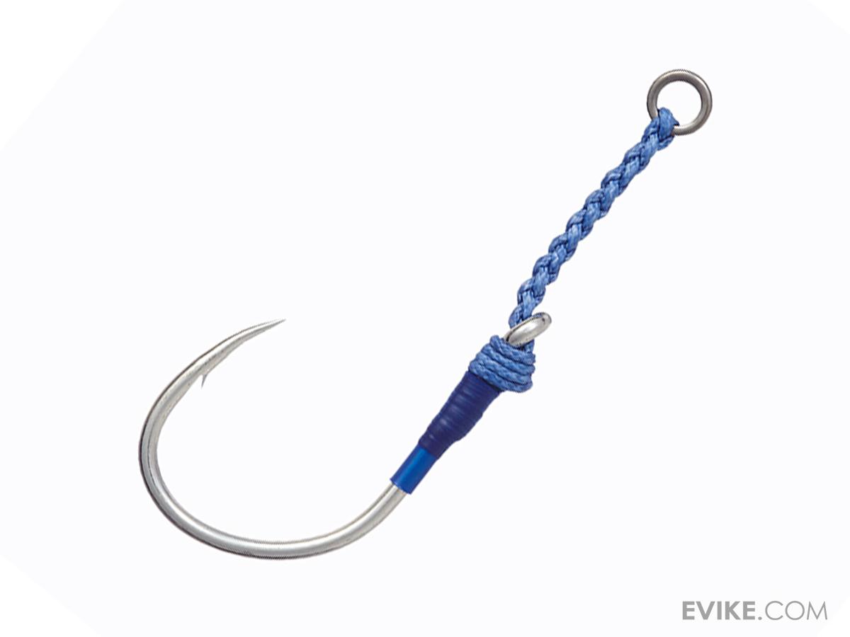 Vanfook Jigen Grippy 4-Braid Single Assist Jigging Hook (Size: #7/0 ...