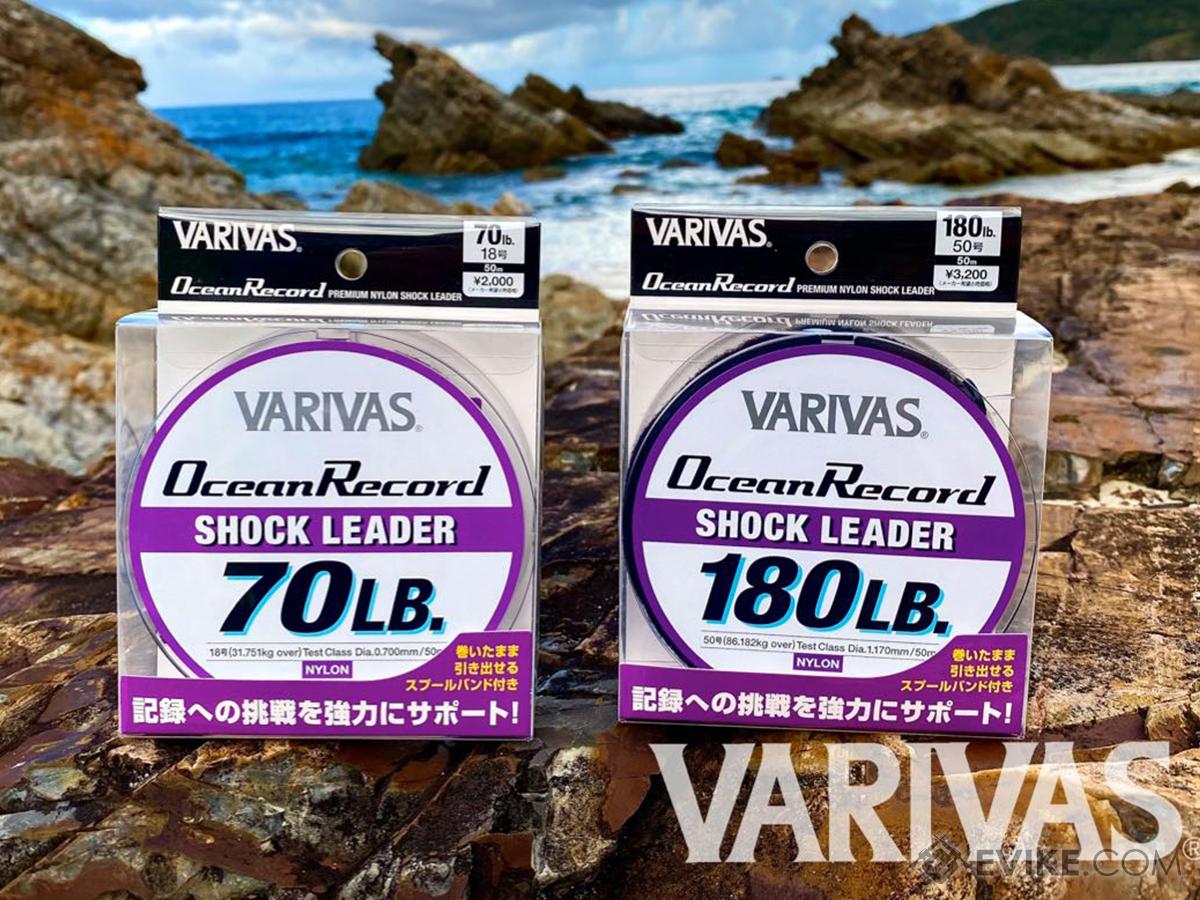 VARIVAS Ocean Record Nylon Shock Leader Fishing Line (Model: 140lb ...