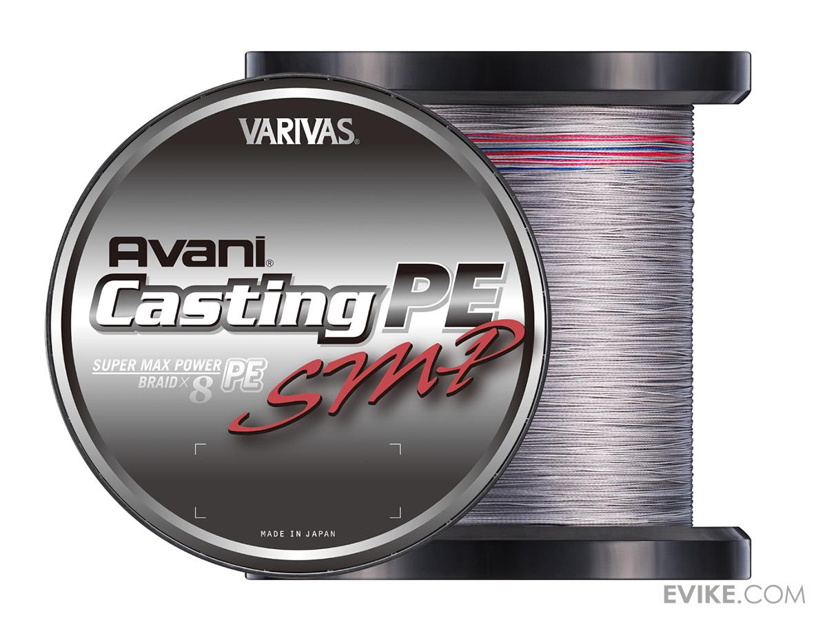 VARIVAS Avani 8x Braid Super Max Power PE Casting Fishing Line (Model: 120lb / 1200m), MORE ...