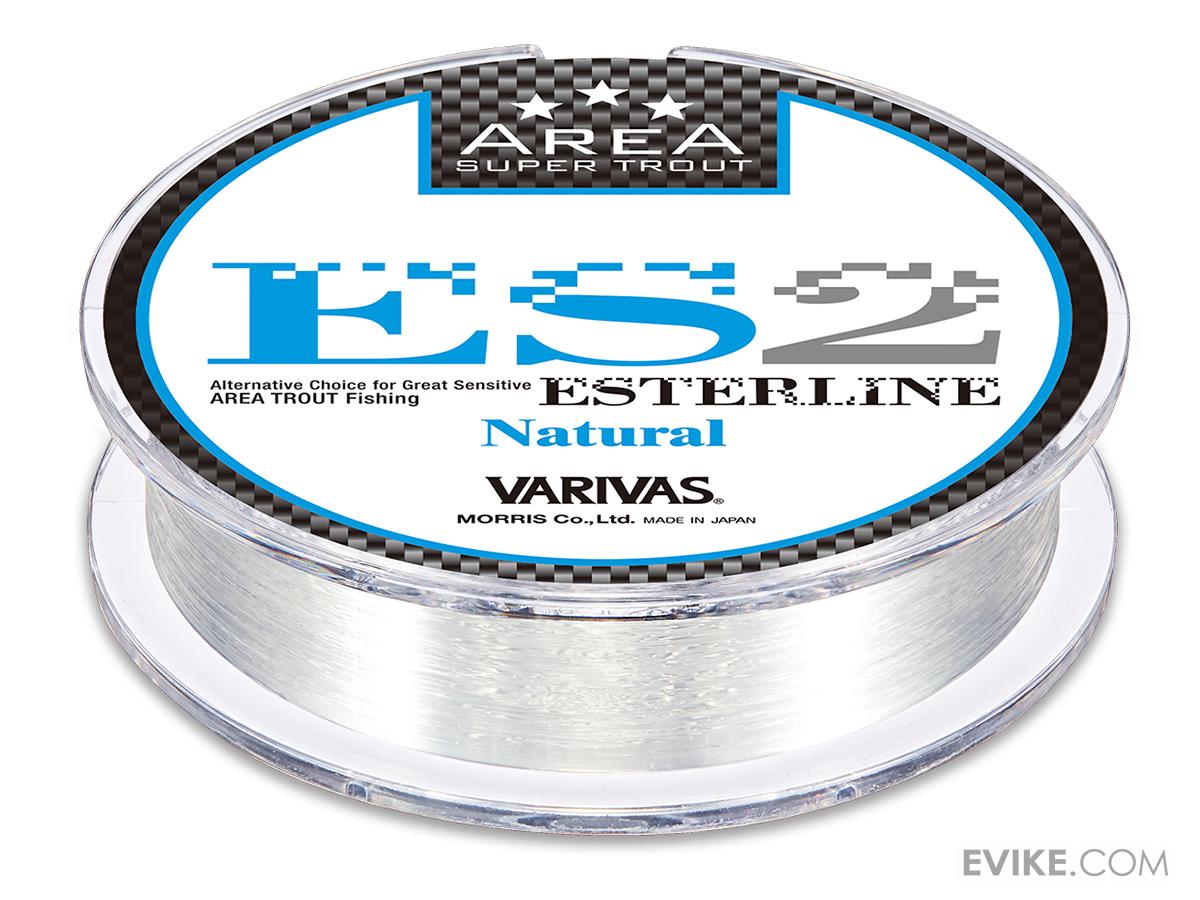 Varivas AREA Super Trout ES2 Esterline Fishing Line (Size: Natural Clear / 1.75lb / 80m), MORE ...