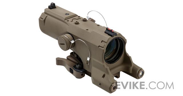 NcStar / VISM ECO 4x34 Scope w/ Green Laser, Nav LED, and Blue ...