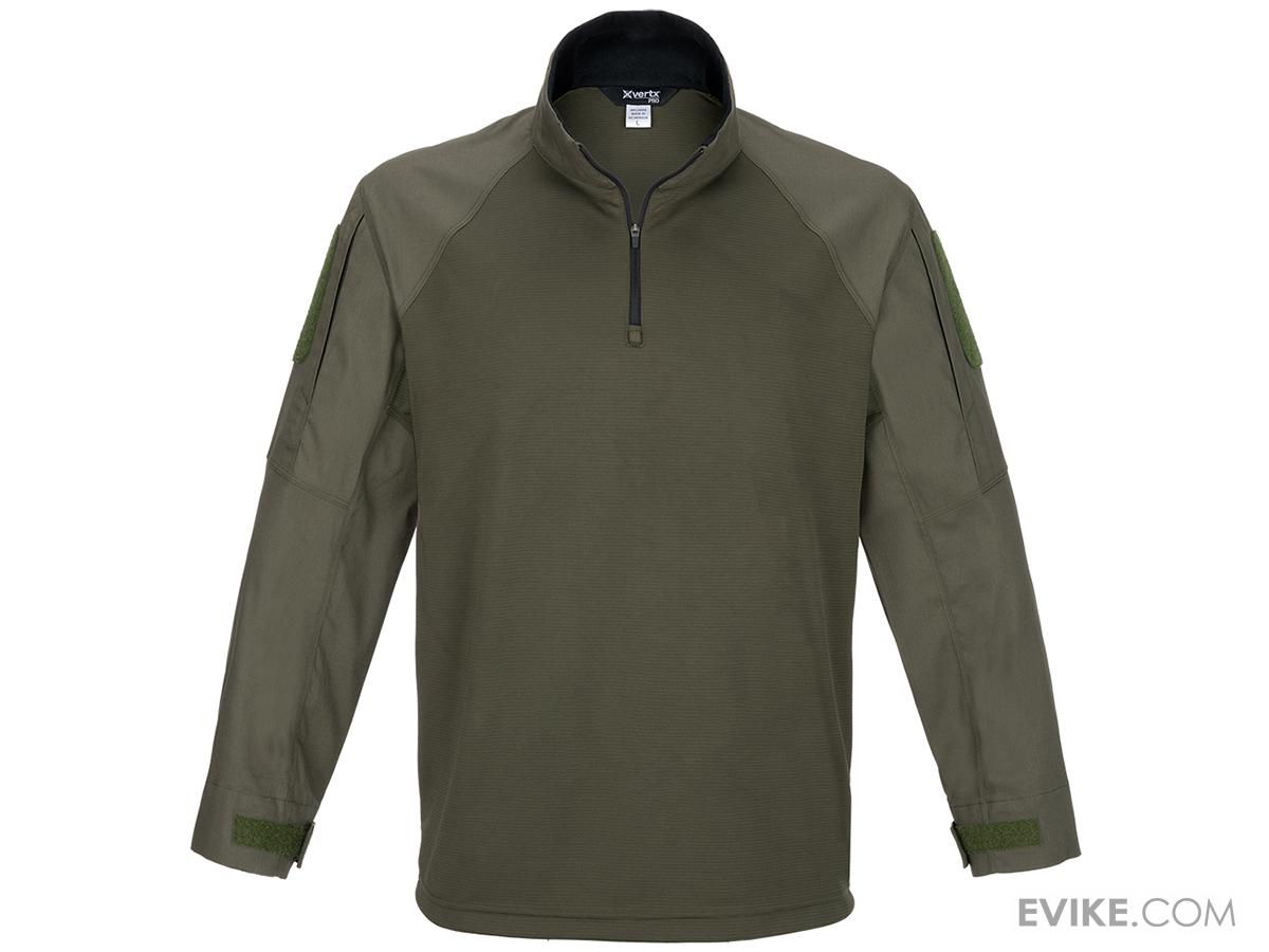 VERTX Recon Flex Long Sleeve Combat Shirt (Color: OD Green / Medium ...