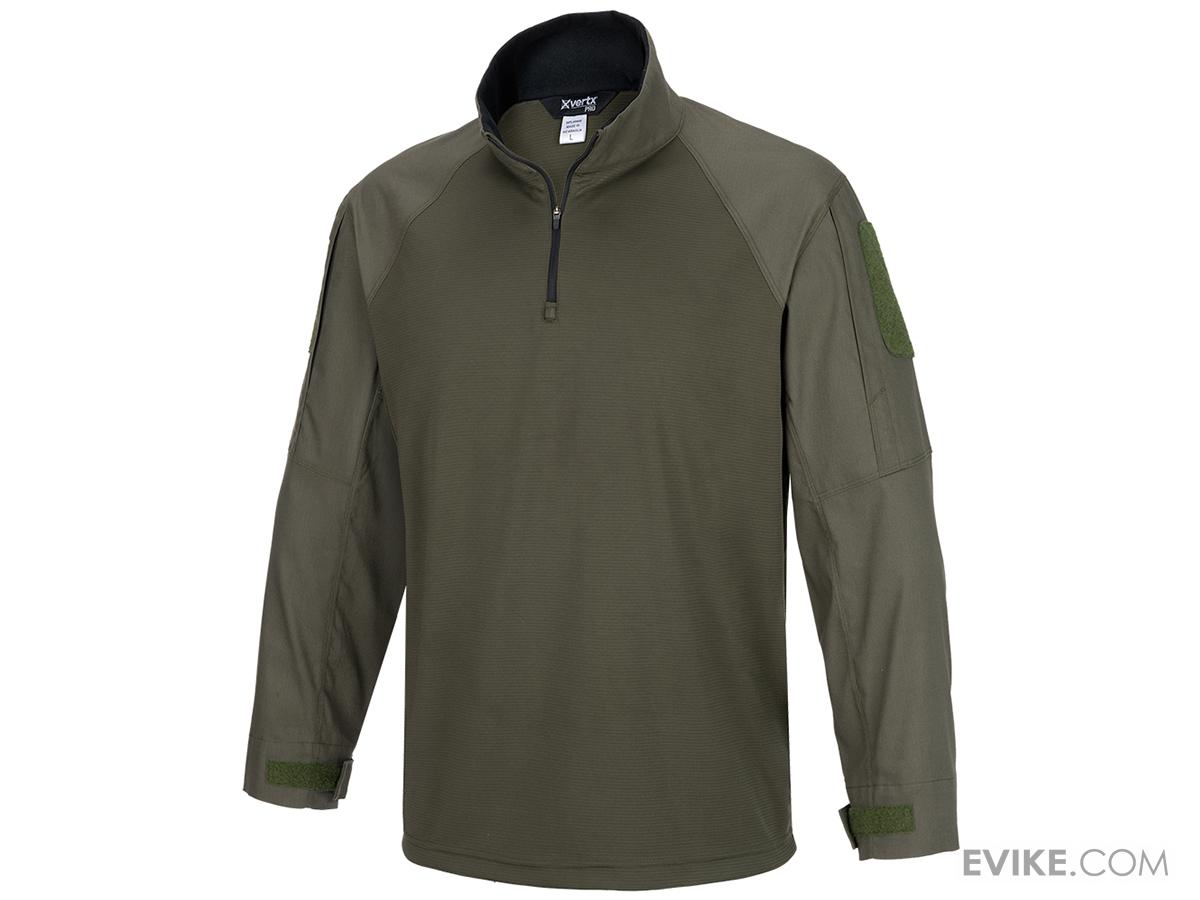 VERTX Recon Flex Long Sleeve Combat Shirt (Color: OD Green / Medium ...
