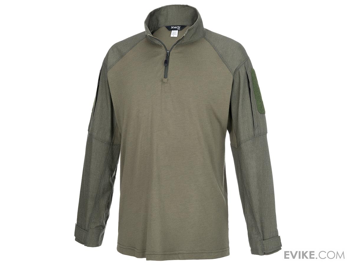VERTX Recon X Long Sleeve Combat Shirt (Color: Ranger Green / Small ...
