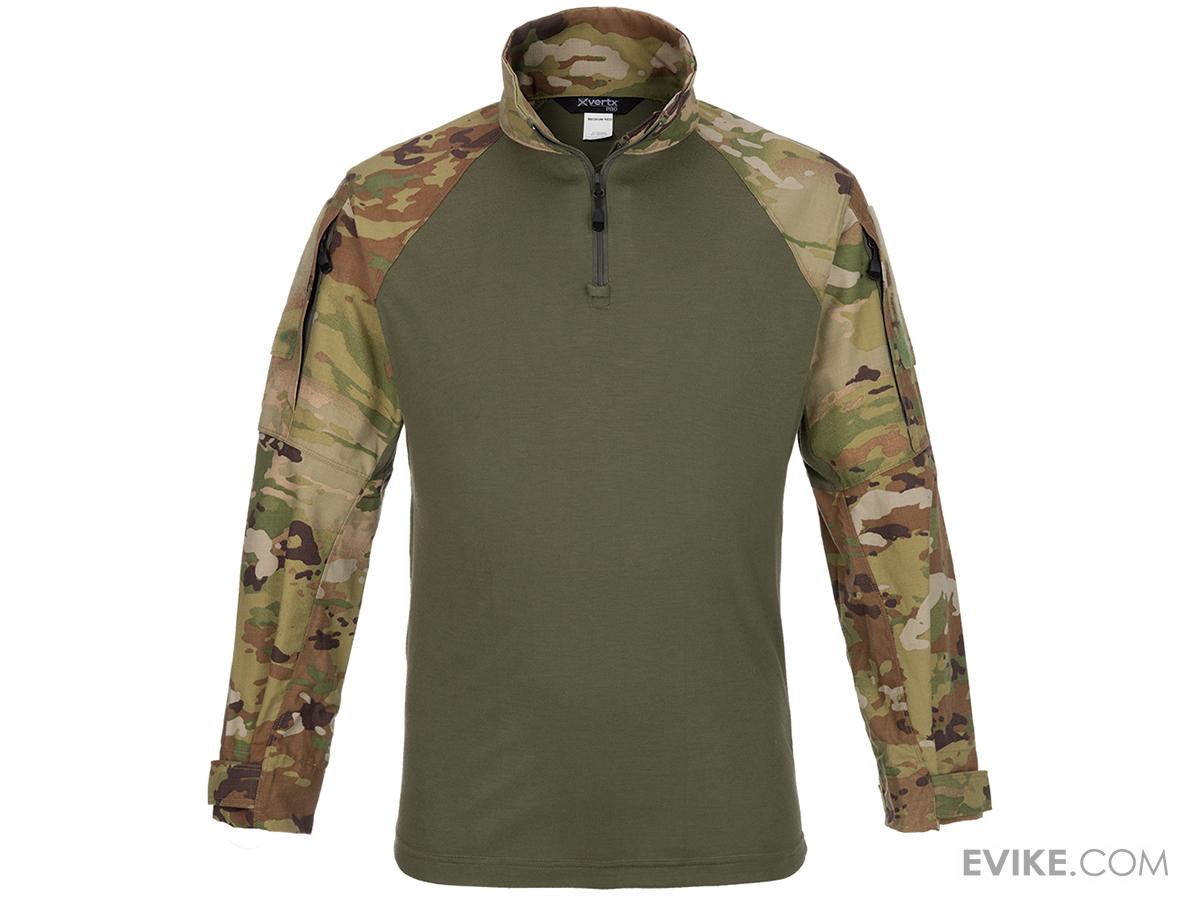 VERTX Recon X Long Sleeve Combat Shirt (Color: Scorpion / Medium ...