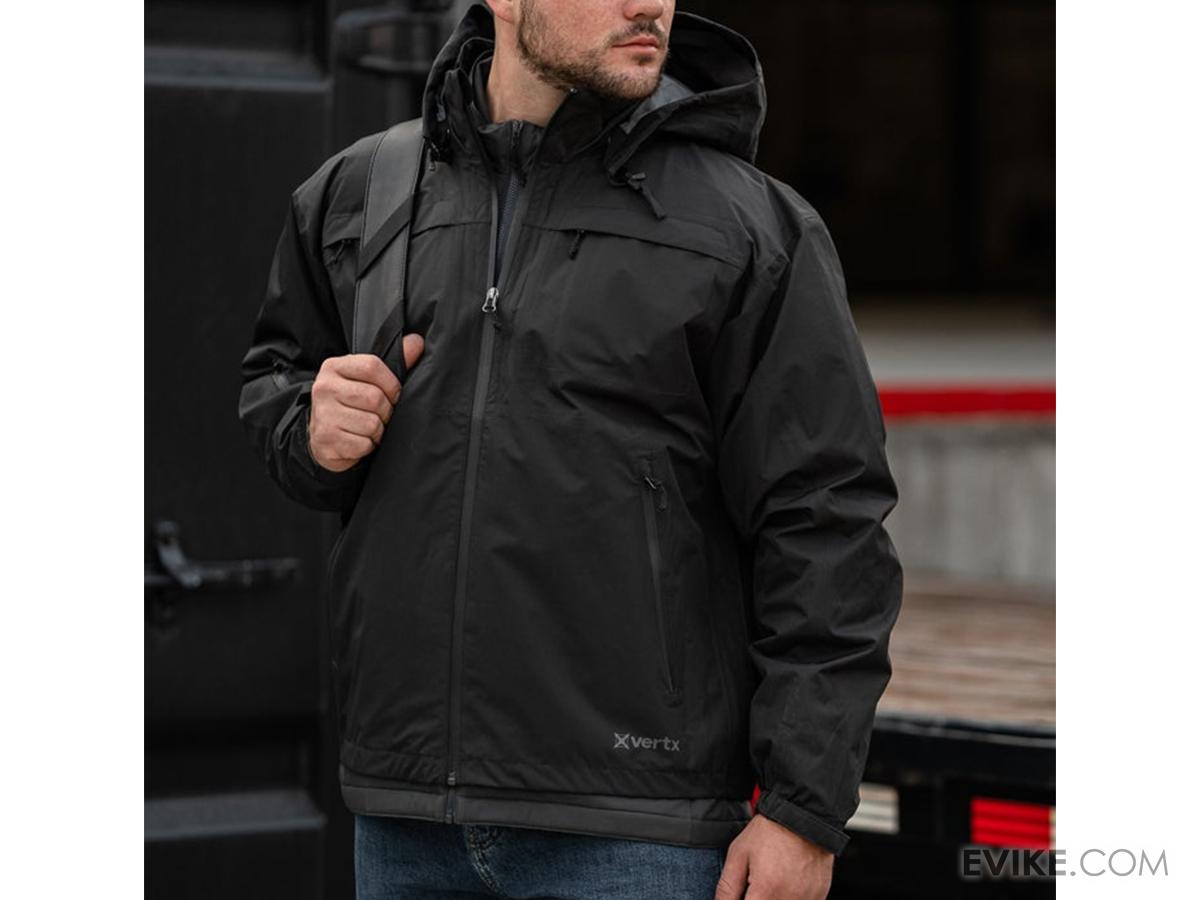 VERTX Integrity Shell Jacket (Color: Black / Large), Tactical Gear ...