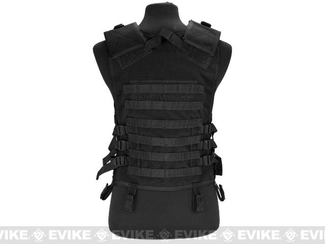Condor Modular PALS / MOLLE Vest (Color: Black / Vest Only), Tactical ...