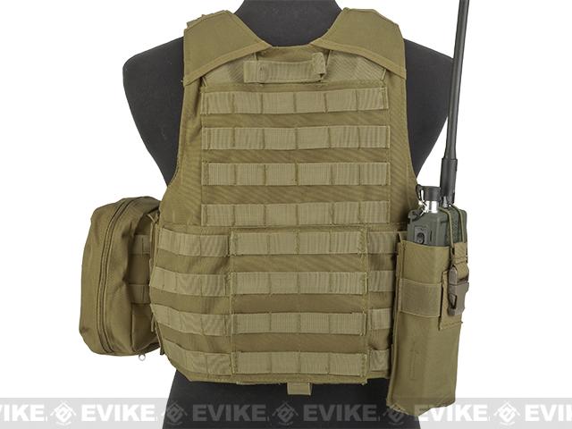 USMC Style C.I.R.A.S. Type Force Recon Tactical Vest (Color: Desert Tan ...