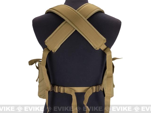 NcSTAR VISM Universal Chest Rig (Color: Tan), Tactical Gear/Apparel ...