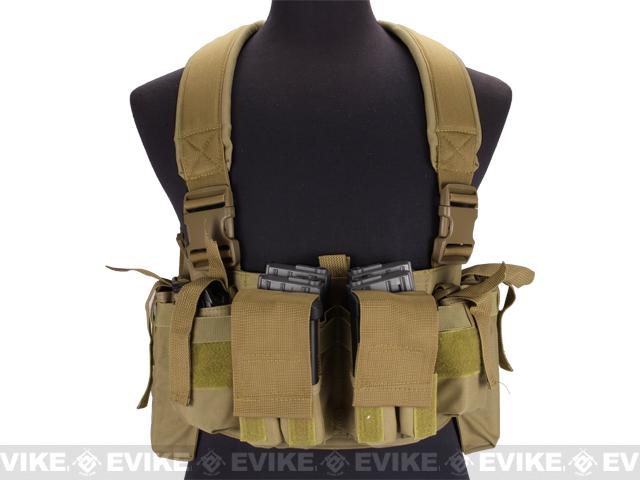 NcSTAR VISM Universal Chest Rig (Color: Tan), Tactical Gear/Apparel ...