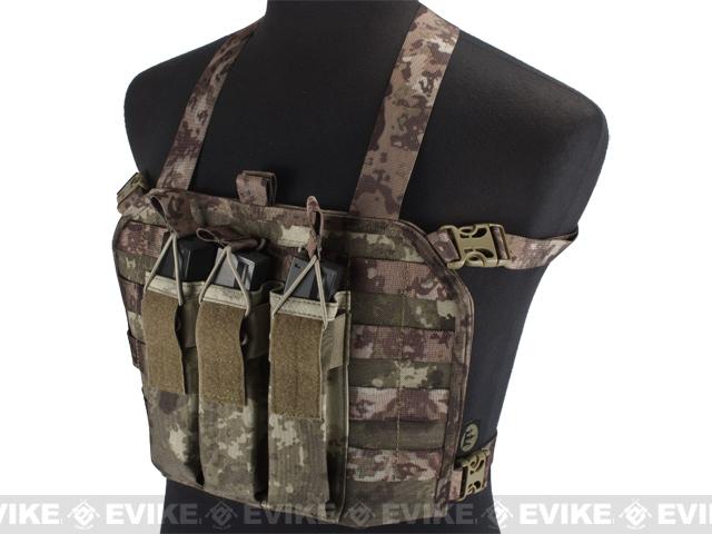 High Speed Operator Chest Rig w/ SMG Mag Pouch - Arid Camo, Tactical ...