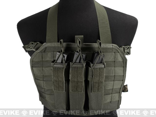 High Speed Operator Chest Rig w/ SMG Mag Pouch - Foliage Green ...