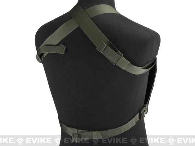 Matrix High Speed Operator Chest Rig w/ SMG Mag Pouch (Color: Foliage ...