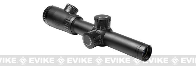 z NcSTAR / VISM Evolution 1.1-4X20 Blue & Green Illuminated Rifle Scope ...