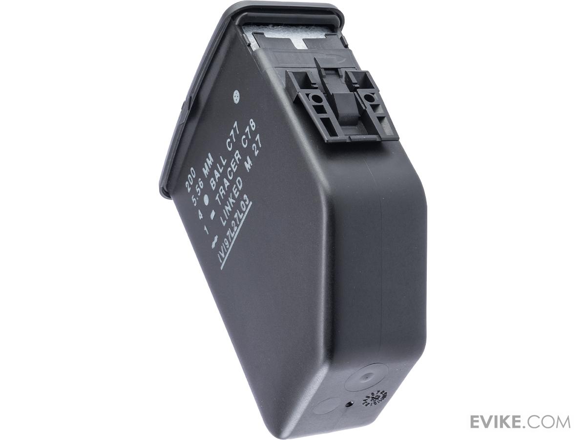 VFC Box Magazine Style Gas Resevoir w/ Dummy Rounds for M249 MINIMI Gas ...