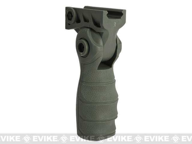 Folding Tactical Airsoft RIS Vertical Grip (Color: OD Green ...