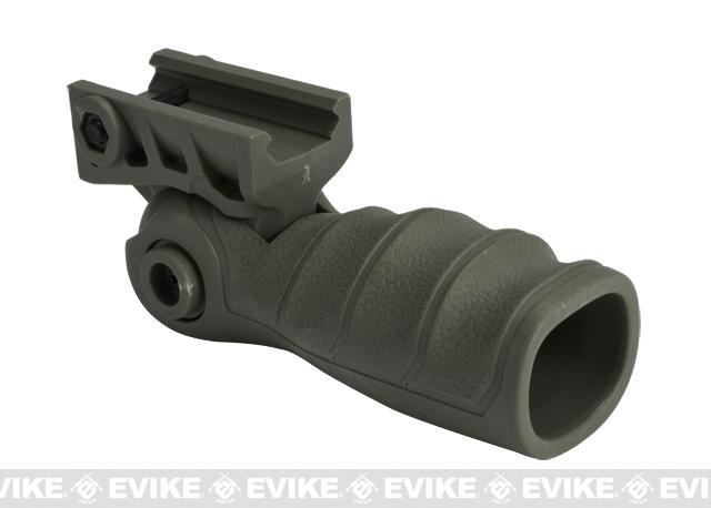 Folding Tactical Airsoft RIS Vertical Grip (Color: OD Green ...
