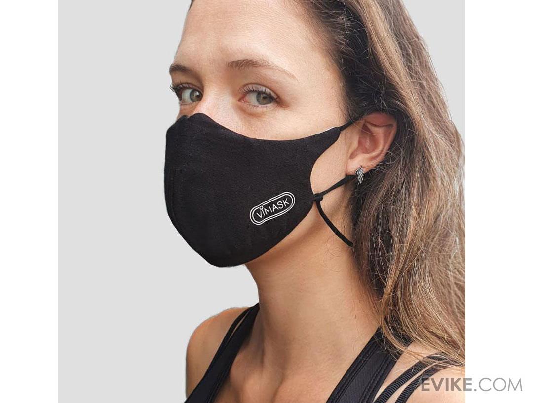 Vi-Mask Anti-Viral Nanotech Face Mask (Size: Black / Large), Tactical ...