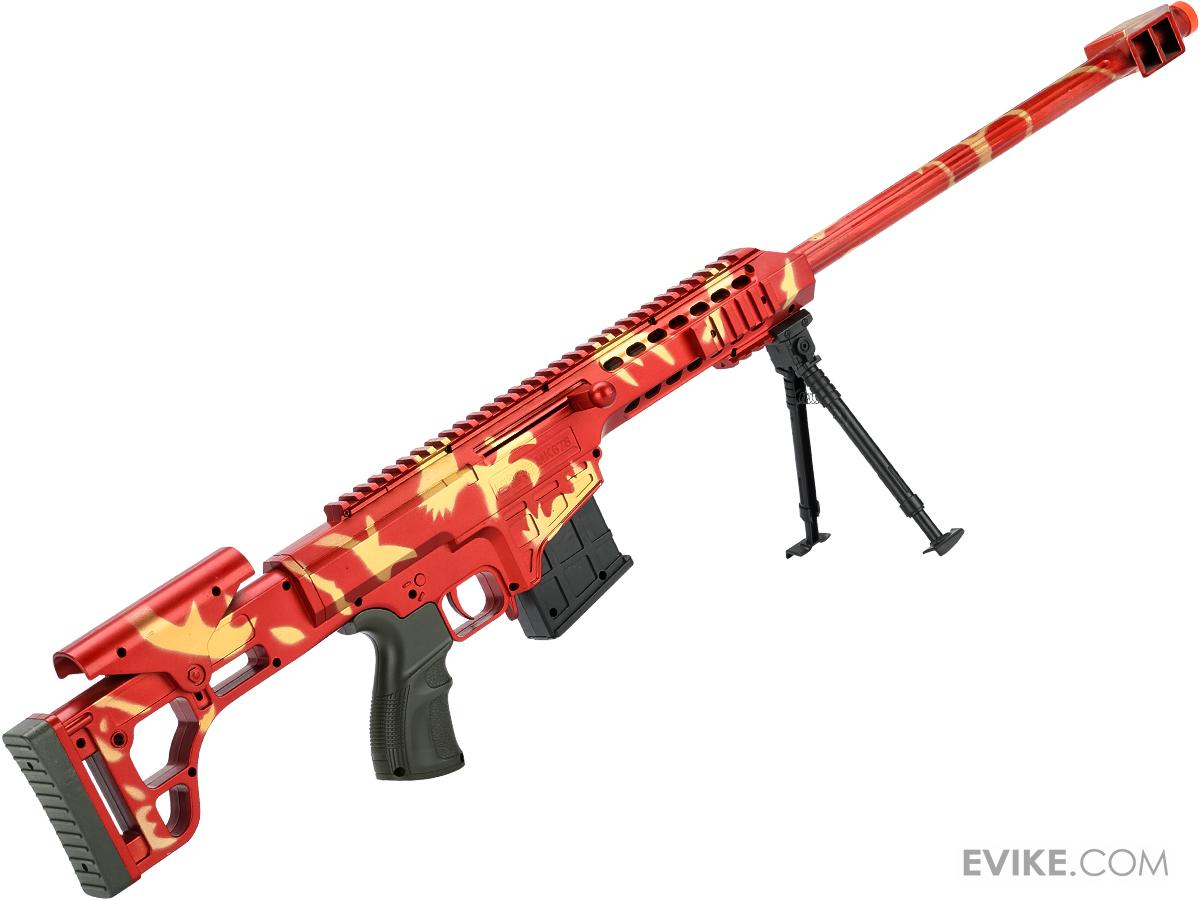 ASP C11 Mini Single Shot Spring Powered Airsoft Rifle (Color: Red ...