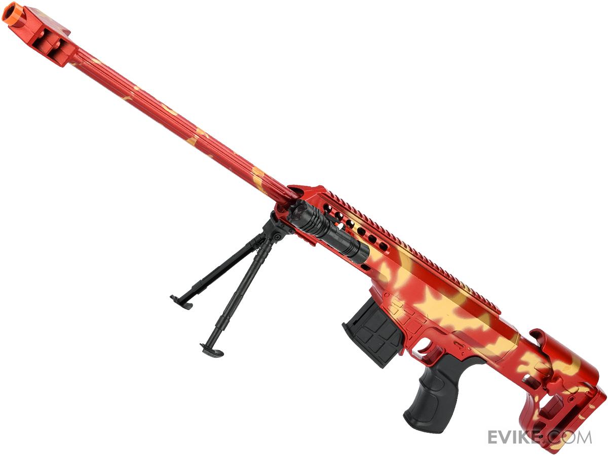 ASP C11 Mini Single Shot Spring Powered Airsoft Rifle (Color: Red ...