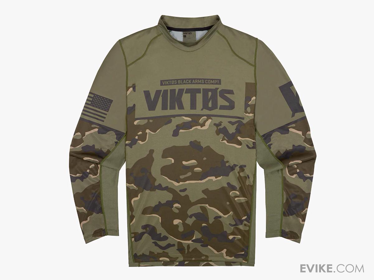 VIKTOS Range Trainer Sunblock Jersey (Color: Fieldcraft Camo / Medium ...