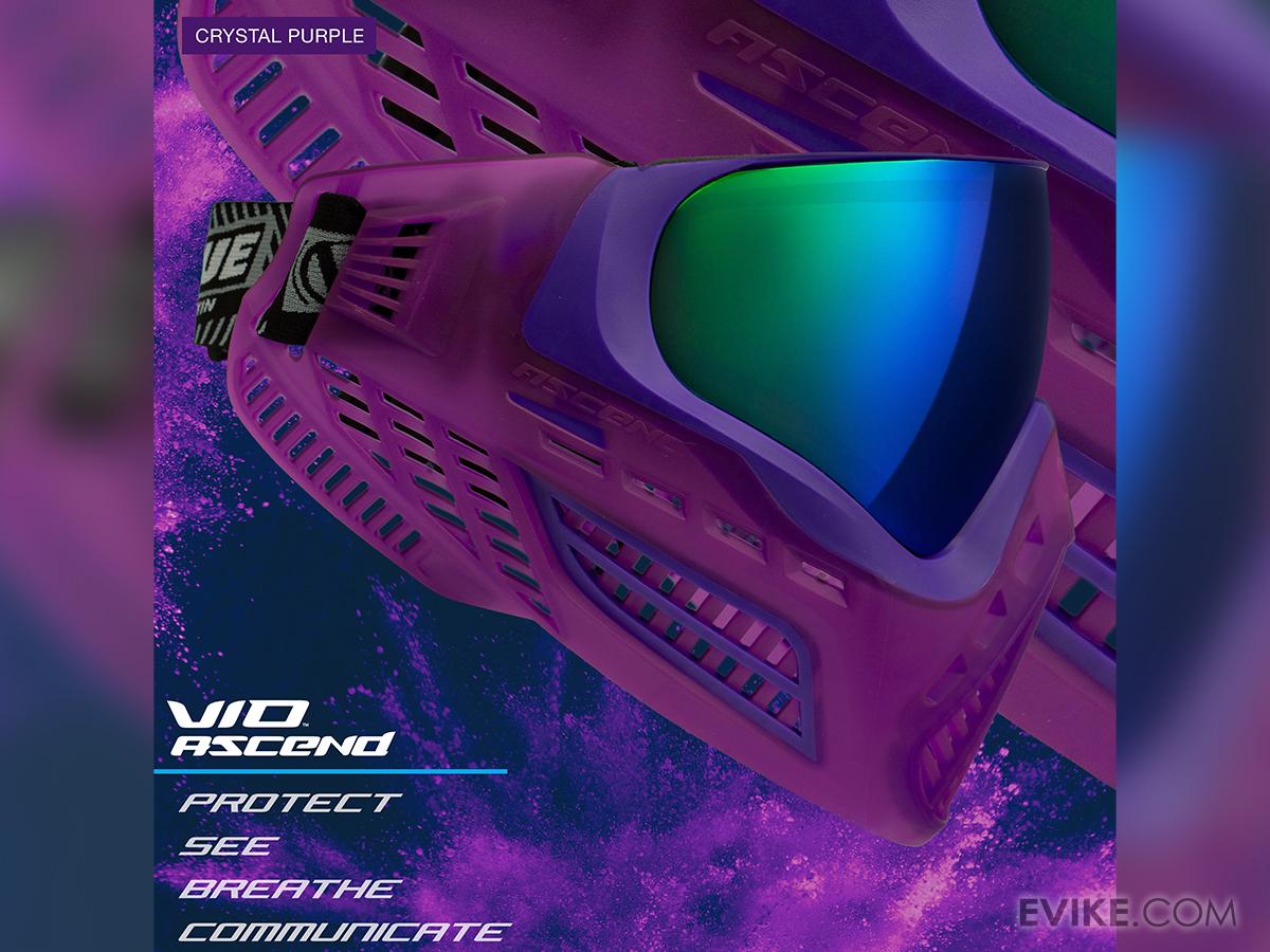 Virtue VIO Ascend Full Face Goggle (Color: Crystal Purple), Tactical ...