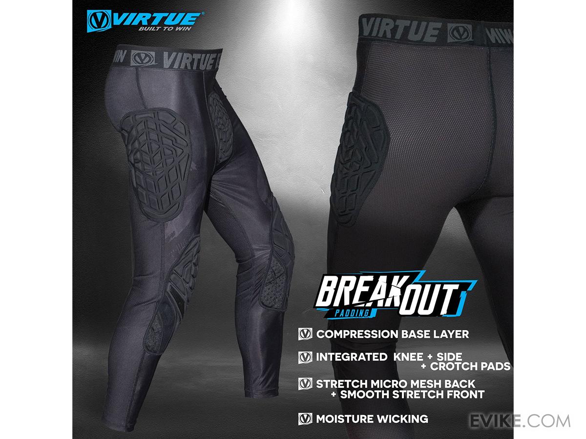 Virtue Paintball Breakout Padded Compression Pants (Size: Medium ...
