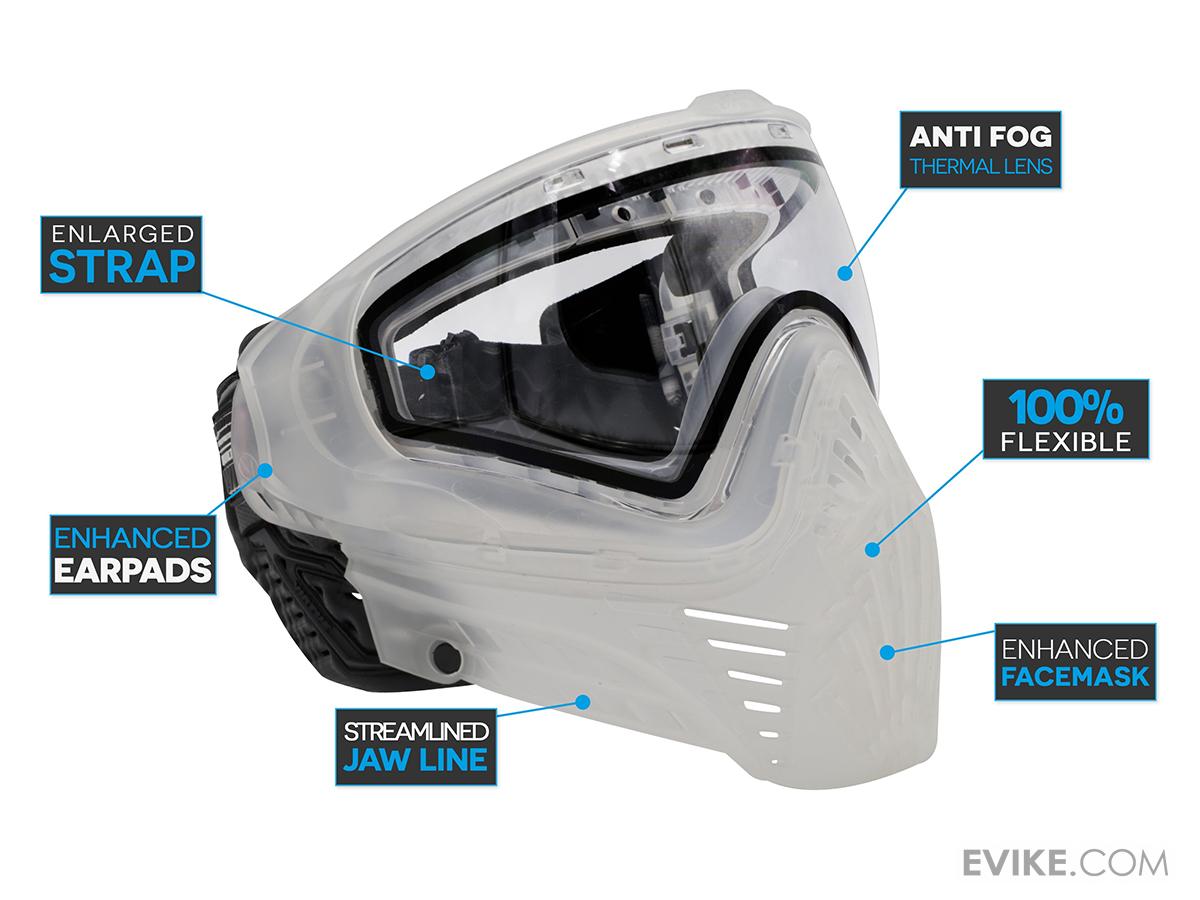 Virtue VIO XS II Full Face Goggle (Color: Clear), Tactical Gear/Apparel ...