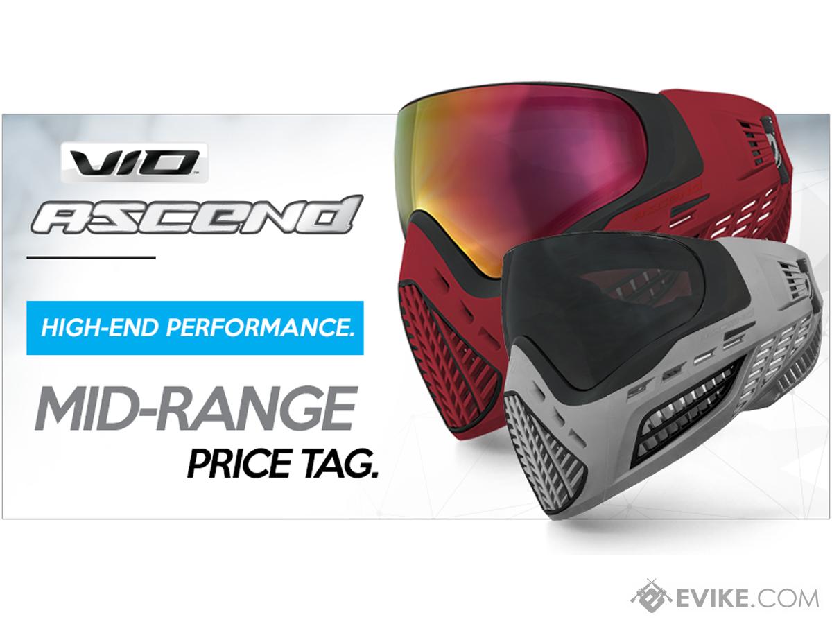 Virtue VIO Ascend Full Face Goggle (Color: Black), Tactical Gear ...