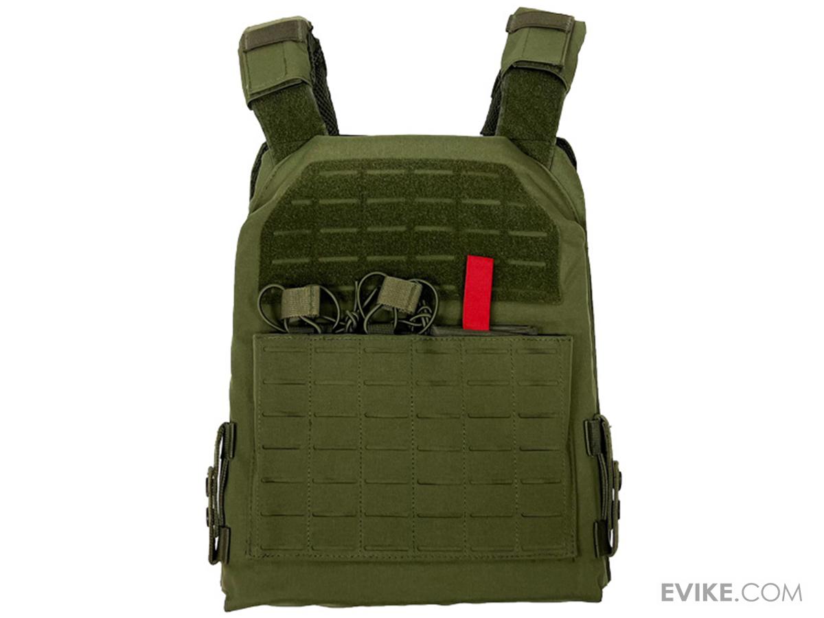 VISM by NcSTAR Laser Cut Plate Carrier (Color: Green / 11 x 14 ...