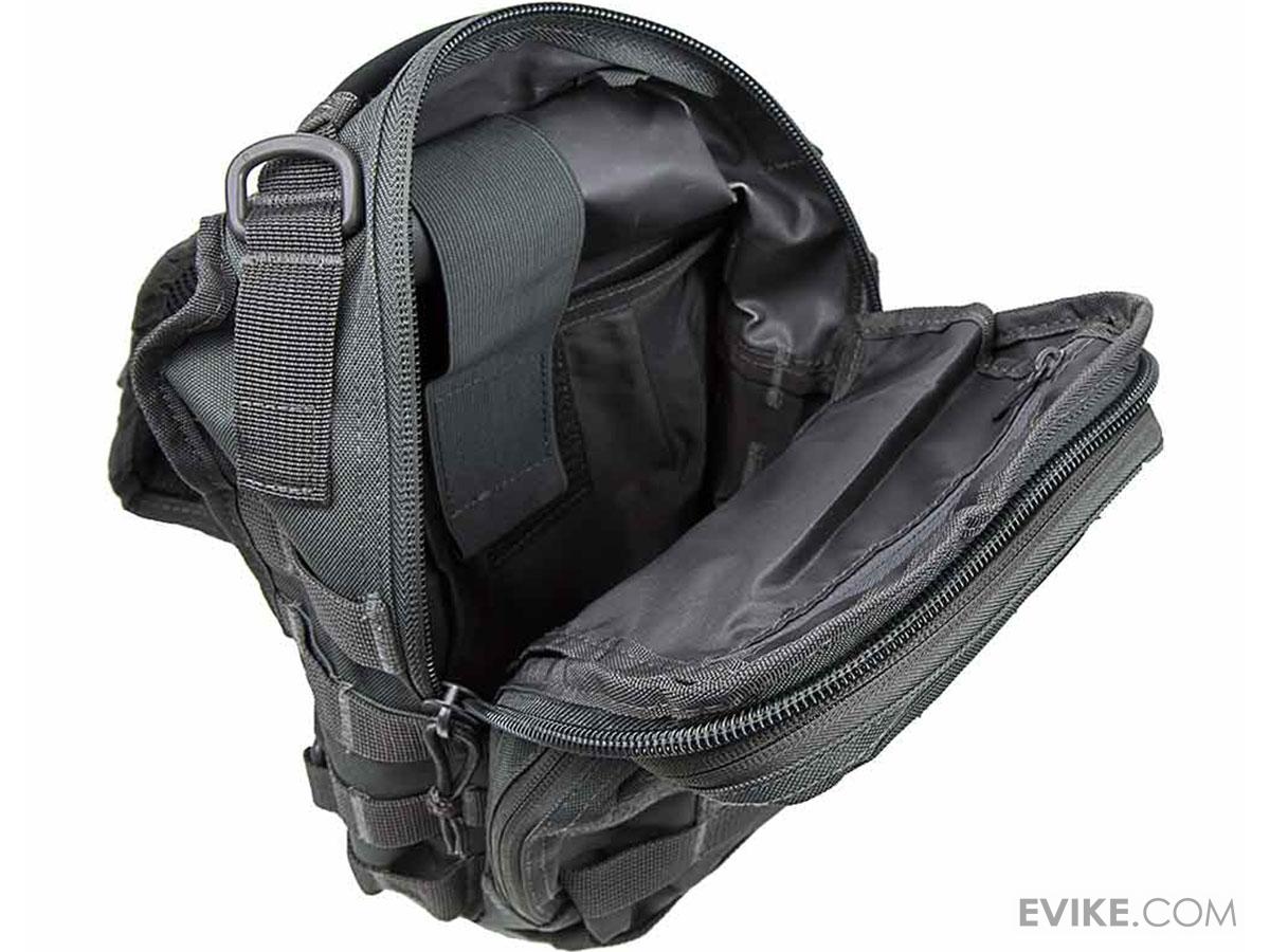 VISM / NcStar Shoulder Sling Utility Bag (Color: Urban Grey), Tactical Gear/Apparel, Bags, Sling ...