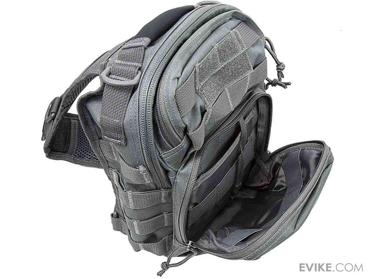 VISM / NcStar Shoulder Sling Utility Bag (Color: Urban Grey), Tactical ...