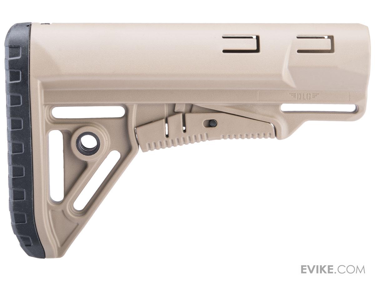 DLG Adjustable Stock for M4 / M16 Series Milspec Rifles (Color: Tan ...