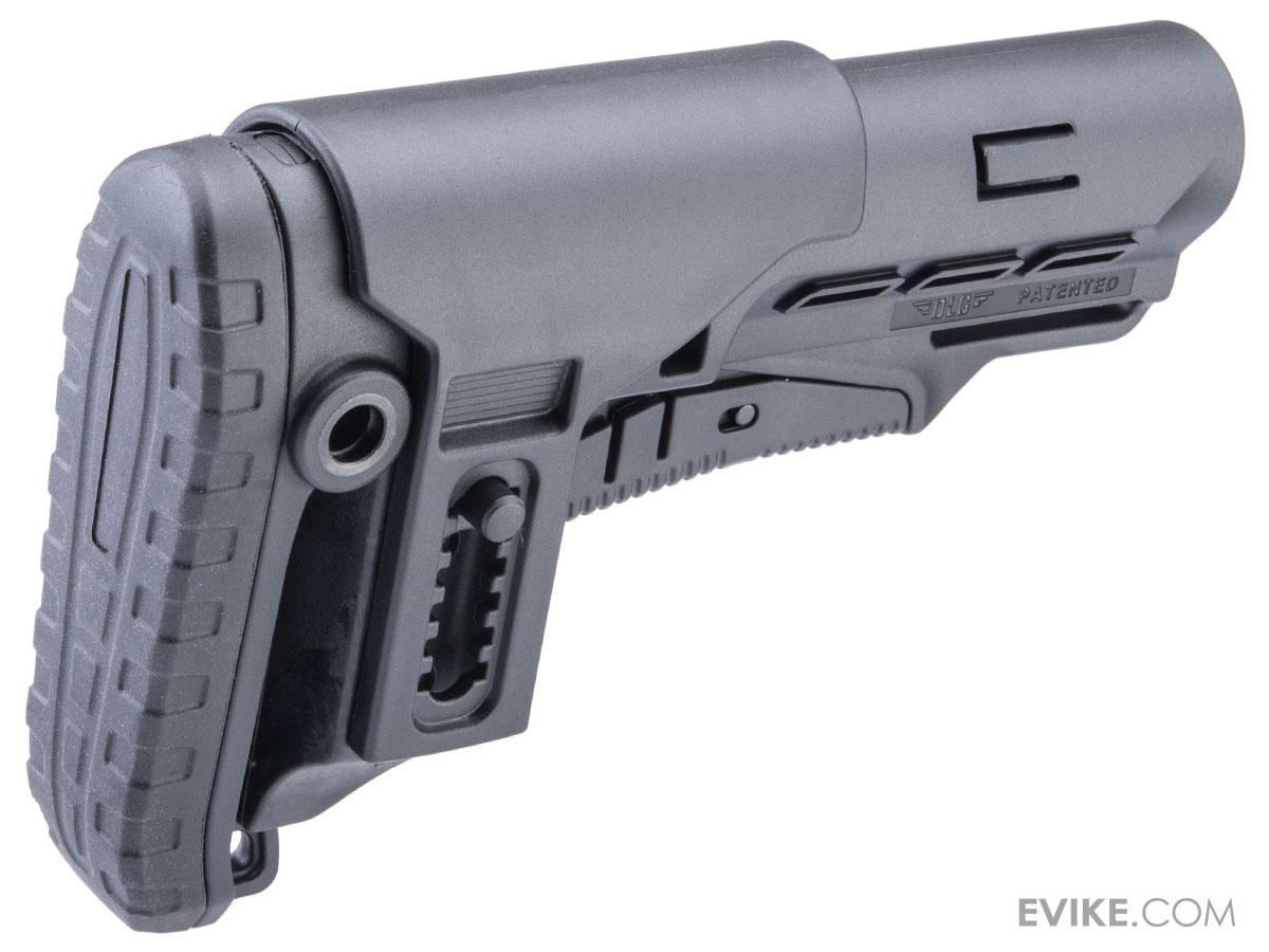 DLG Tactical Retractable Stock w/ Adjustable Short Cheek Riser for M4 ...