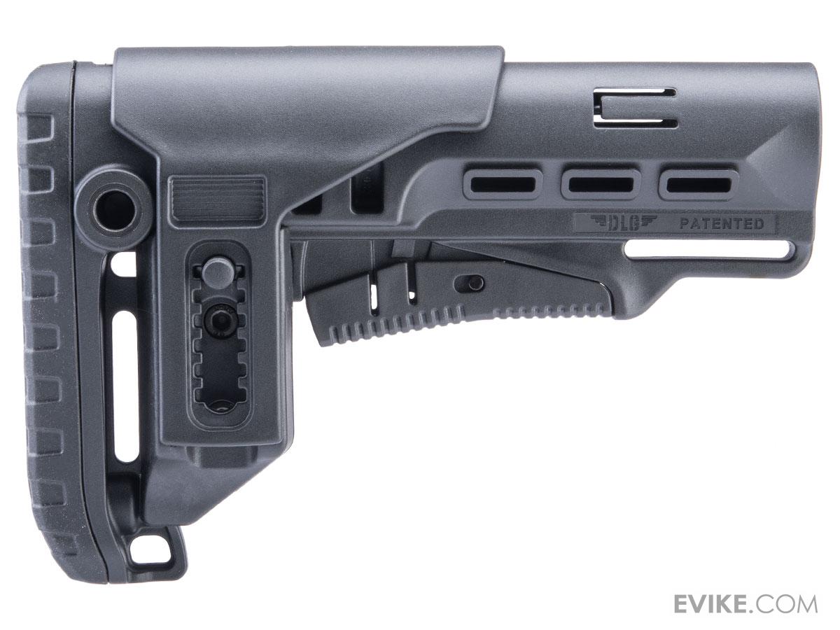 DLG Tactical Retractable Stock w/ Adjustable Short Cheek Riser for M4 ...