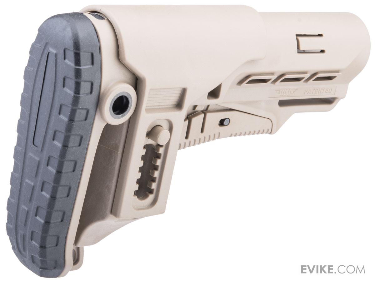 DLG Tactical Retractable Stock w/ Adjustable Short Cheek Riser for M4 ...