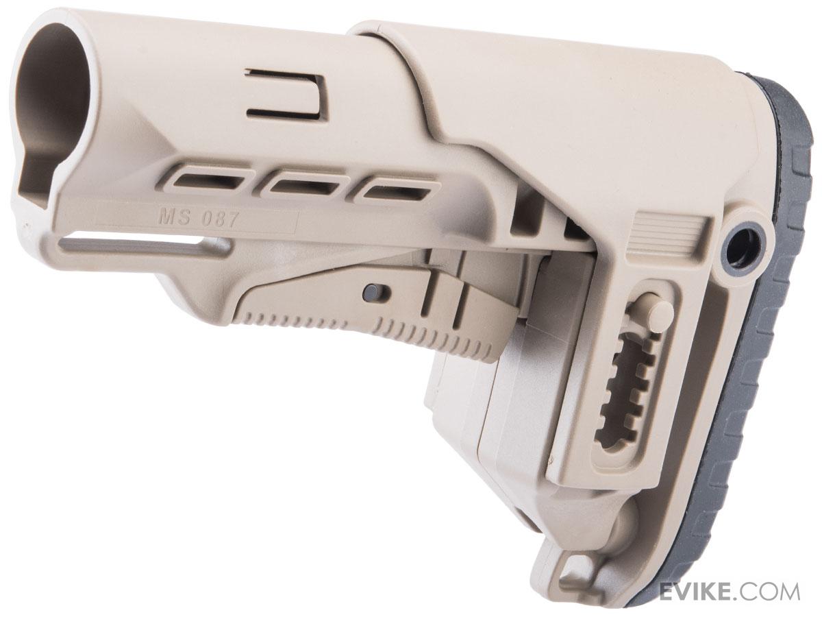 DLG Tactical Retractable Stock w/ Adjustable Short Cheek Riser for M4 ...
