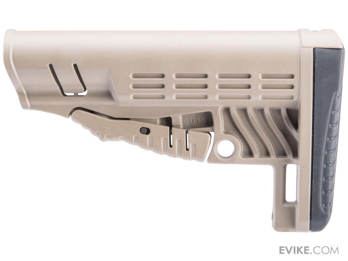 DLG Classic Adjustable Stock for M4 / M16 Series Commercial Rifles ...