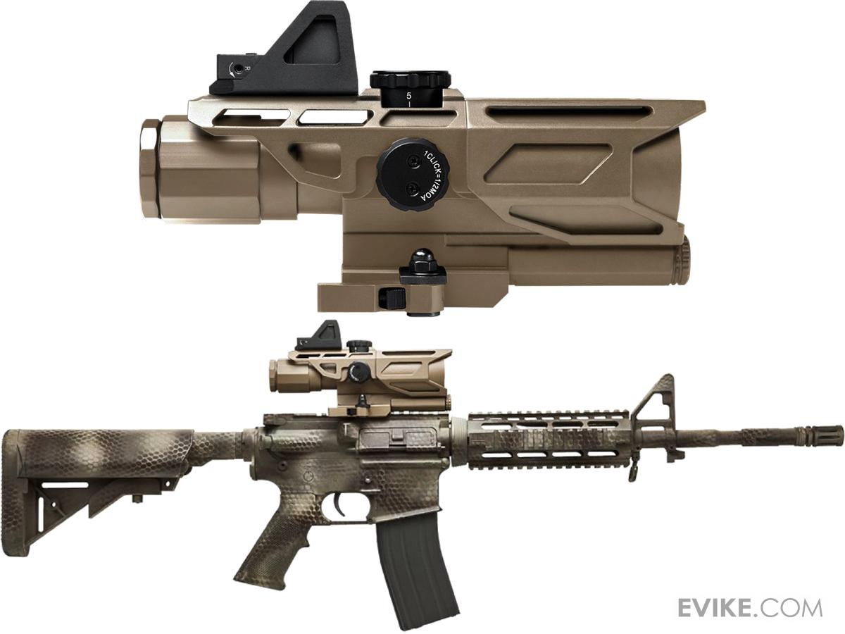 VISM by NcStar Ultimate Sighting System Gen3 3-9x40 Red & Blue ...