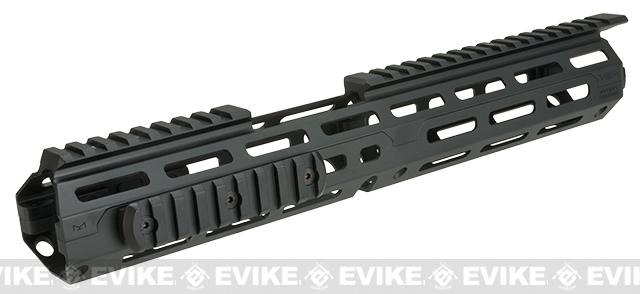 VISM by NcSTAR 13.75" Triangle M-LOK Carbine Length Hand Guard for AR15 Rifles (Color: Black ...