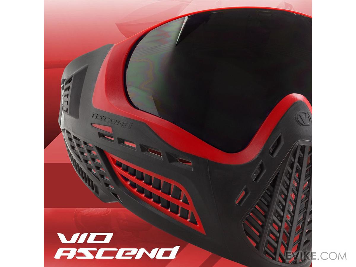 Virtue VIO Ascend Full Face Goggle (Color: Red Smoke), Tactical Gear ...