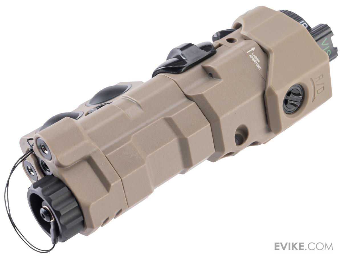 WADSN Offset Modular Advanced Weapon Flashlight, Laser & IR Combo (Color: Dark Earth / Green ...