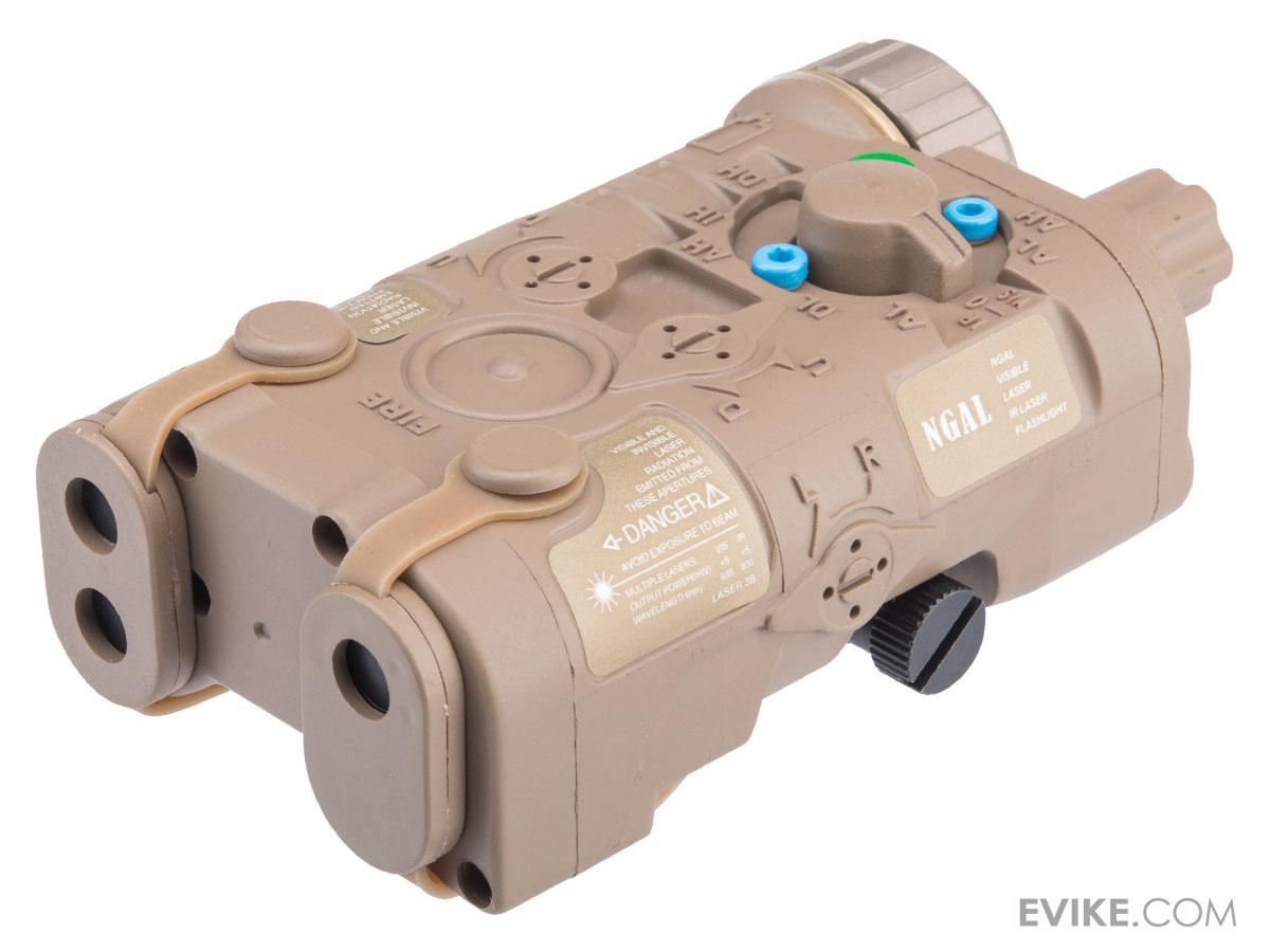 Element Peq-15 NGAL Next Generation Laser & Flashlight (Color: Dark Earth / Green Laser ...