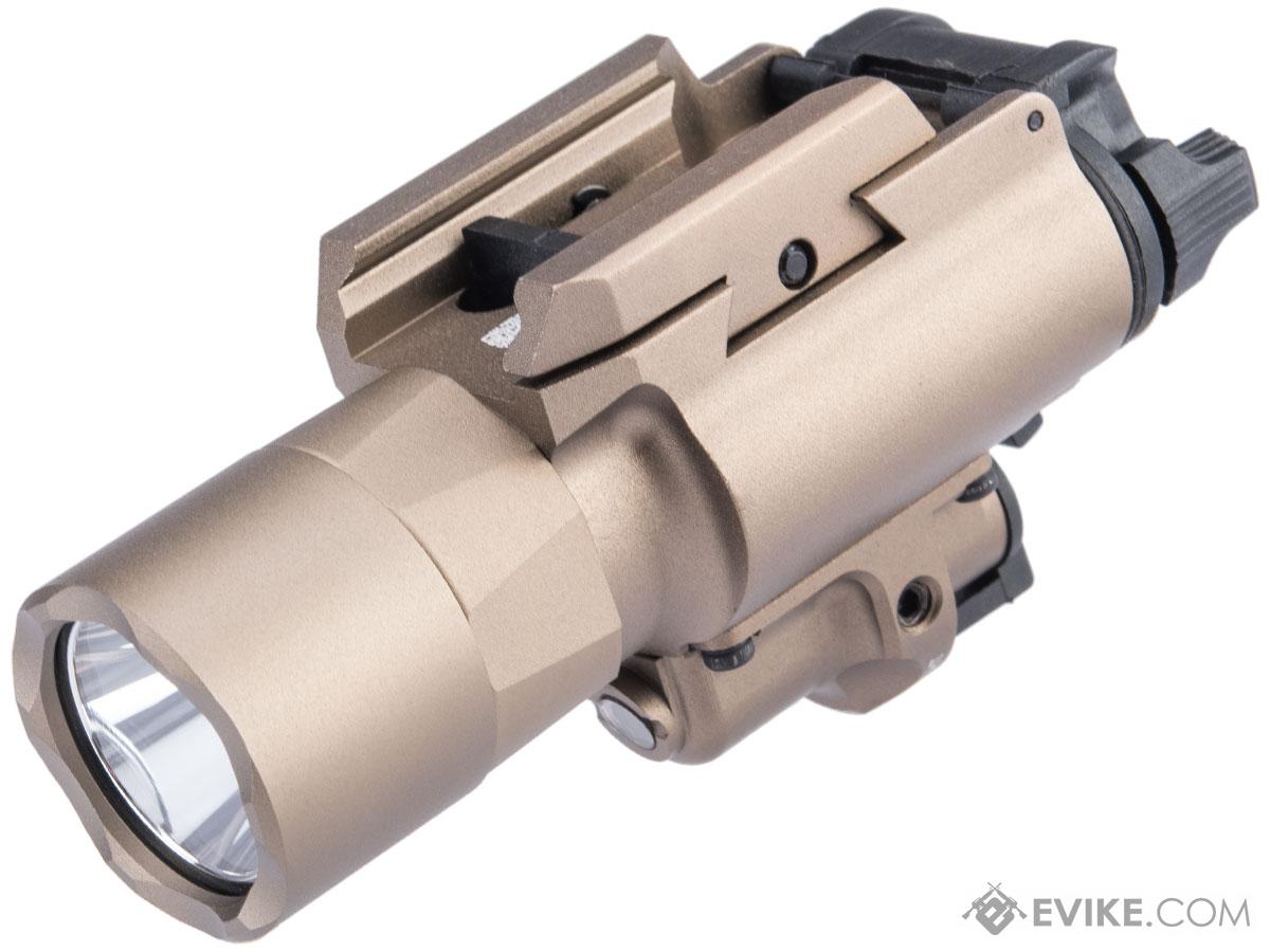 Element Tactical Rail Mounted Weapon Light w/ Red laser (Model: Ultra ...