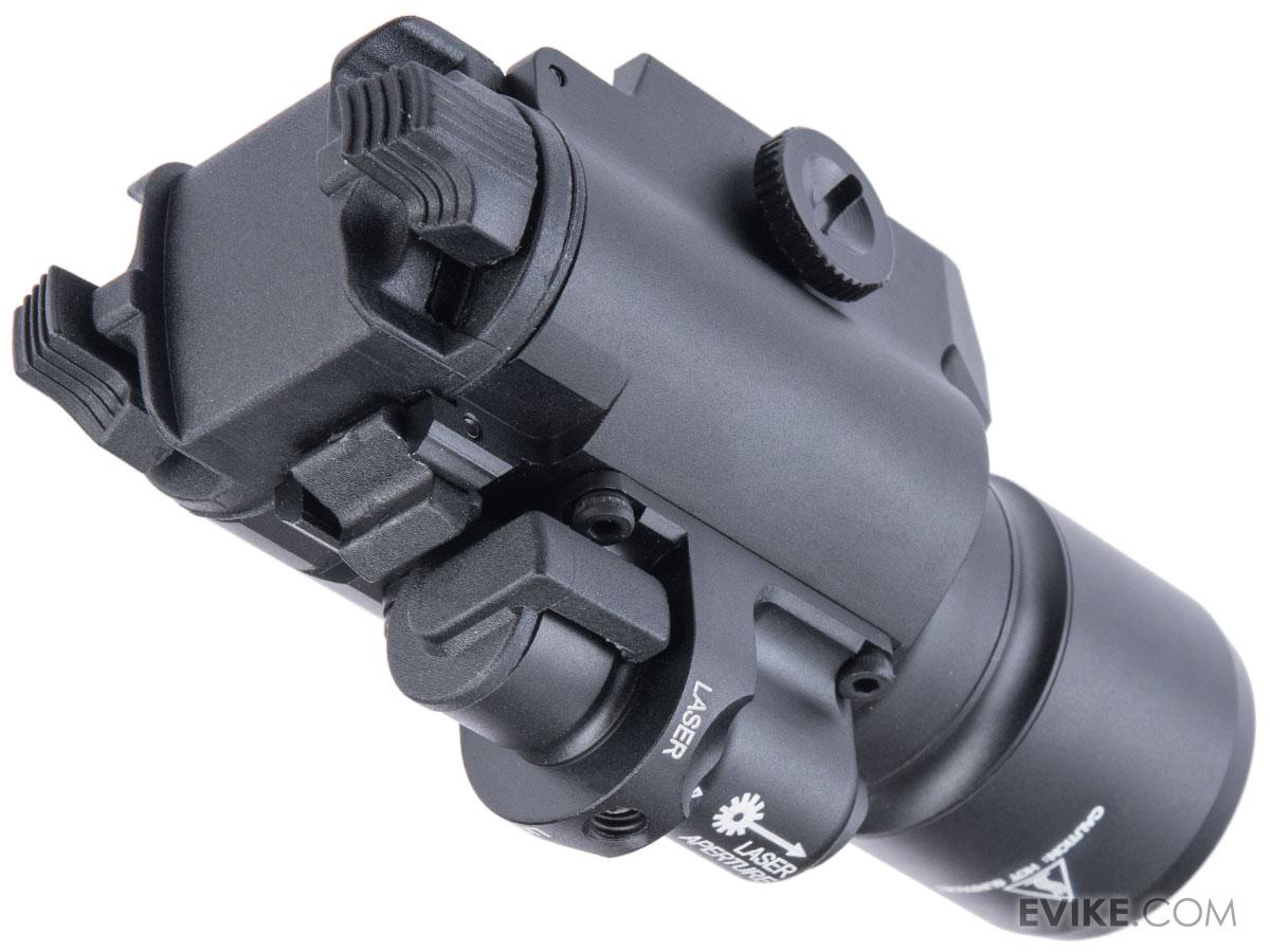 Element Tactical Rail Mounted Weapon Light w/ Red laser (Model ...
