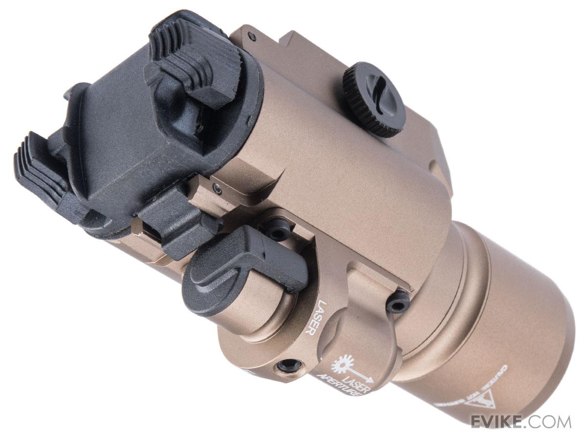 Element Tactical Rail Mounted Weapon Light w/ Red laser (Model ...
