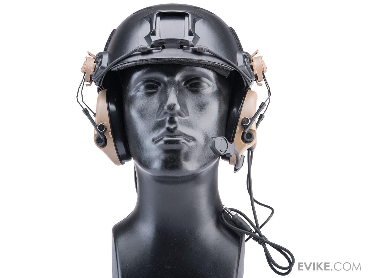Element Z034 Tactical Communications Headset w/ Noise Cancelling System ...