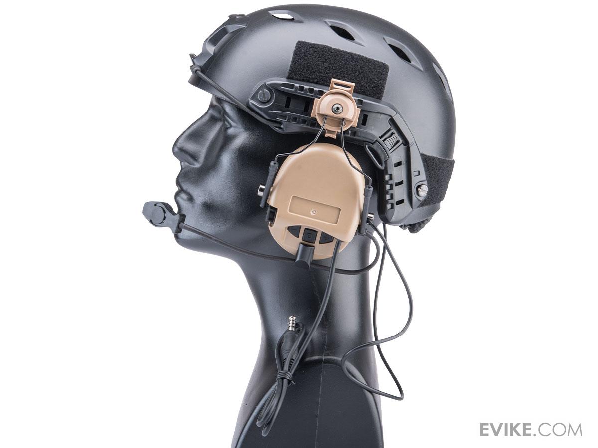 Element Z034 Tactical Communications Headset w/ Noise Cancelling System ...